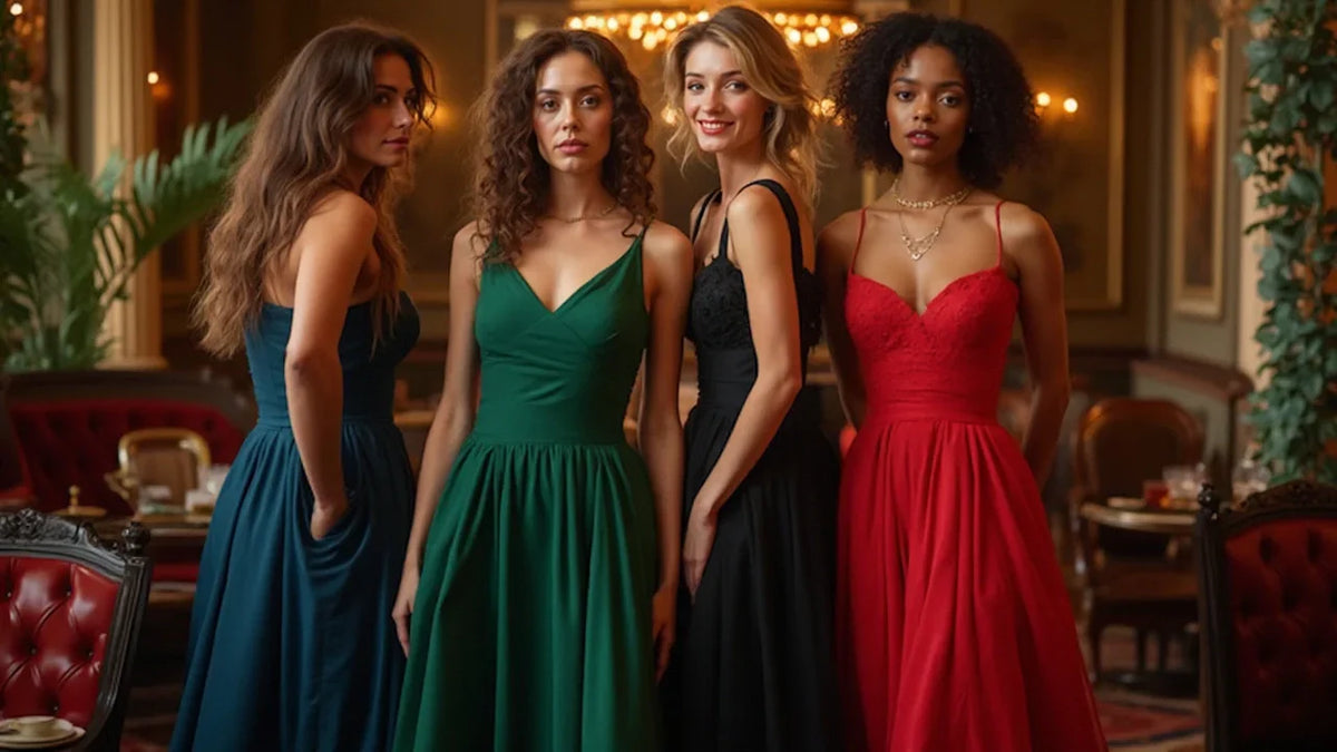 Best Dress Colors for Evening Wear: What Actually Works? – Nora Blake